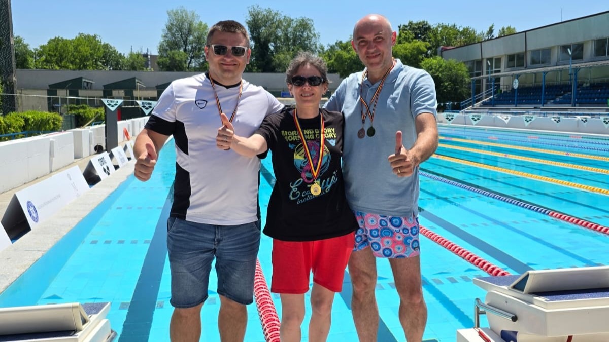 Succes sucevean la Campionatele Naționale de Înot Masters din București