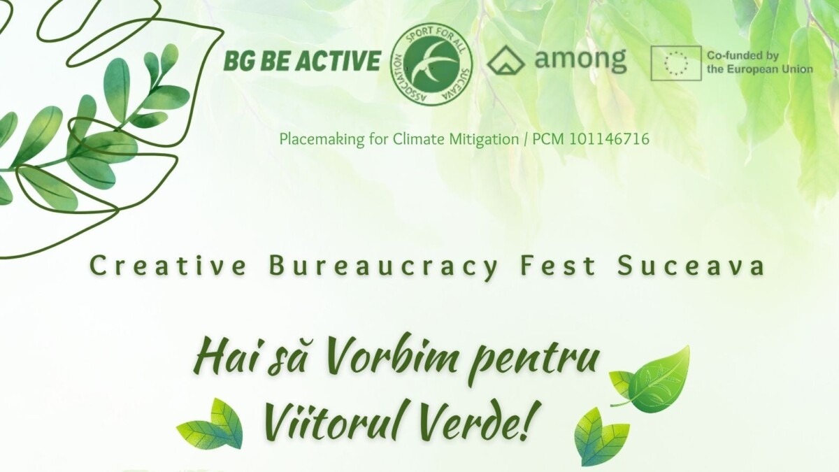 „Hai să vorbim despre Viitorul Verde!” – Dialog comunitar deschis la ...